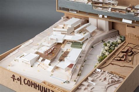 우이 Community Park Ing 학생설계공모전부문 한국건축문화대상 건축 모델 건축가 건축