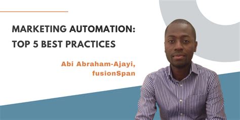 Best Marketing Automation Strategy Automation Best Practices