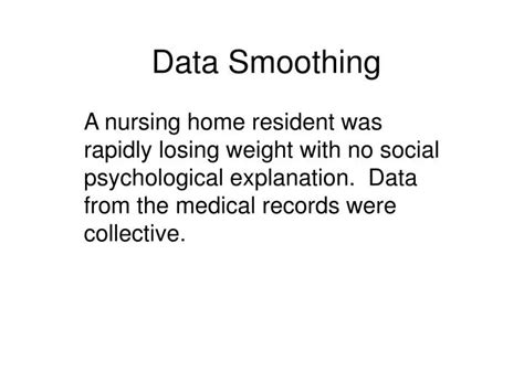 PPT Data Smoothing PowerPoint Presentation Free Download ID 176029
