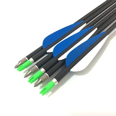 12x 315 Heavy Duty 2219 Aluminium Arrows Sp 300 Compound Recurve Bow