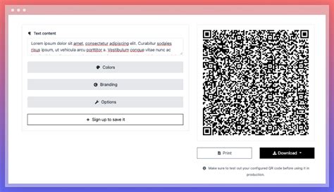 Text QR Code Generator QR Code Dynamic