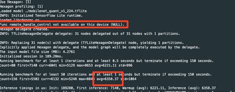 tflite with hexagon delegate get poor performance while running mobilenet quant v1 224 tflite on