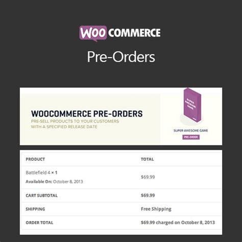 🥇[download] Woocommerce Pre Orders 2 1 0 Themeplugin Org