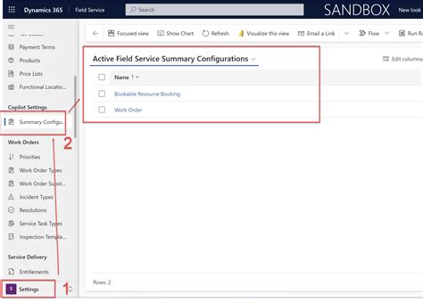 steps to configure copilot summaries preview in dynamics 365 field service brewing thought