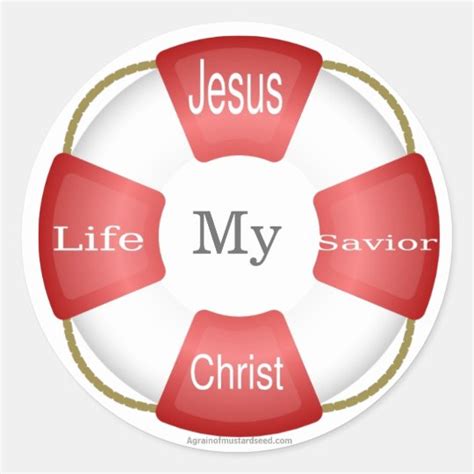 Christian Classic Round Sticker