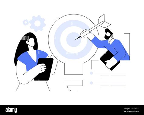 Goals Abstract Concept Vector Illustration Stock Vector Image And Art Alamy