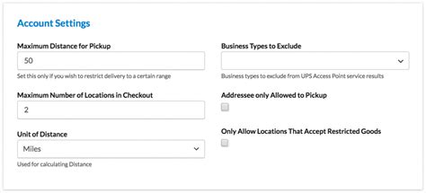 UPS Access Point ShipperHQ Docs