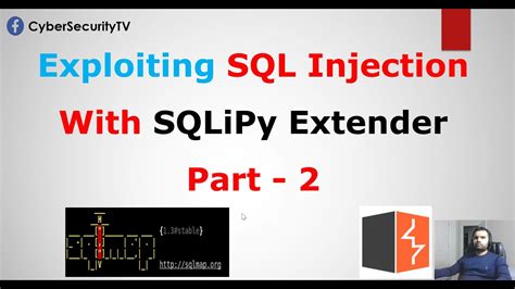 Exploit Sql Injection Using Burp Extension Youtube
