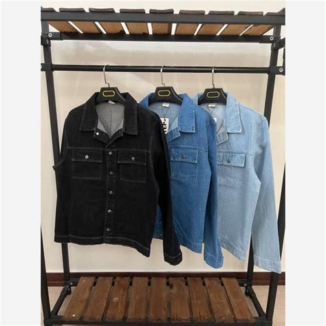 خرید و قیمت کت جین مردانه مشکی آبی یخی از غرفه خوشتیپ سرا