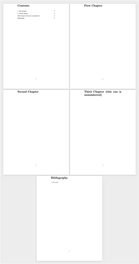 Vertical Alignment How To Vertically Align Unnumbered Chapters Consistently With Numbered