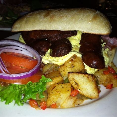 Breakfast Roll With Irish Sausage St Stephens Green Flickr