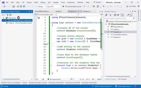 Working With Dbcontext In Ef Core