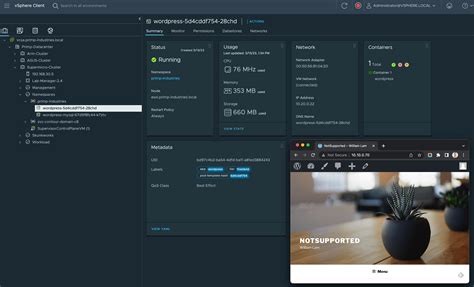 Vsphere Pods Using Vds Based Supervisor In Vsphere With Tanzu