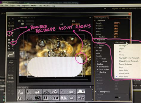 Solved Premiere Pro Cs How To Adjust Radius Of Rounded R Adobe Support Community