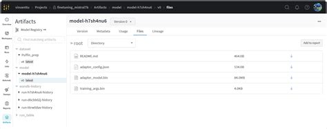 Fine Tuning Mistral B With W B Finetuning Mistral B Weights Biases