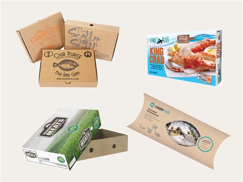 Wholesale Seafood Boxes Custom Seafood Boxes With Printed Logo