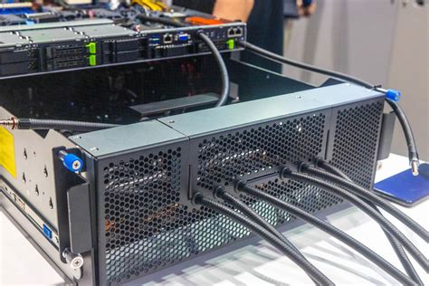 Hpe Cray Xd670 Nvidia Hgx With Coolit Liquid Cooling Shown Servethehome