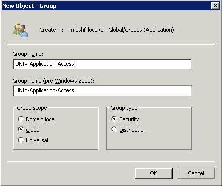 Create The Primary Group For All UNIX User Accounts