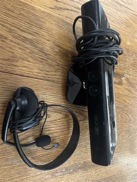 Xbox 360 Kinect Camera And Headset R Sacramentobuynothing