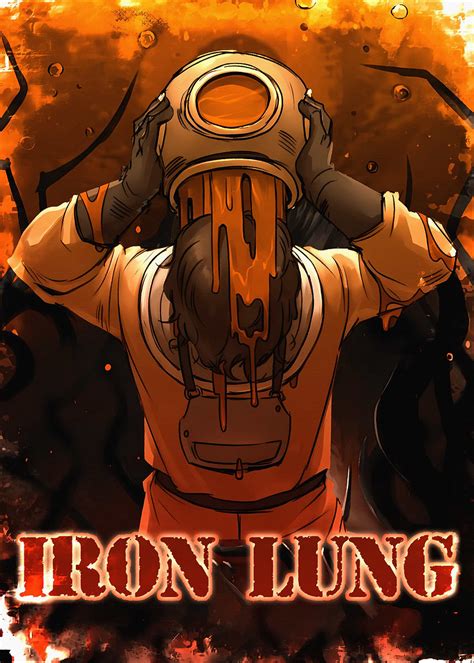 Iron Lung Game Poster Poster Picture Metal Print Paint By Dead