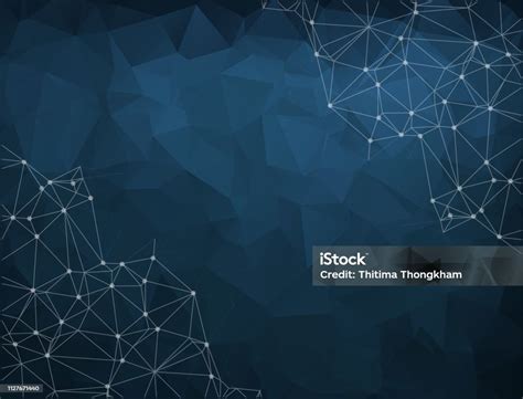 블루 다각형 패턴입니다 육각형 배경입니다 삼각형 배경 파란색 그라데이션으로 디자인 요소 0명에 대한 스톡 벡터 아트 및 기타