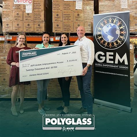 Polyglass Usa Supports The Relief Effort In Ukraine Polyglass Usa Canada