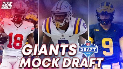 New York Giants 2024 Mock Draft Youtube