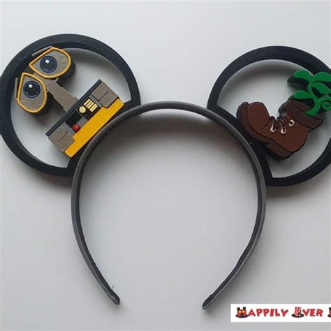 Wall E Boot With Plant Directive 3d Printed Mickey Mouse Ears Etsy