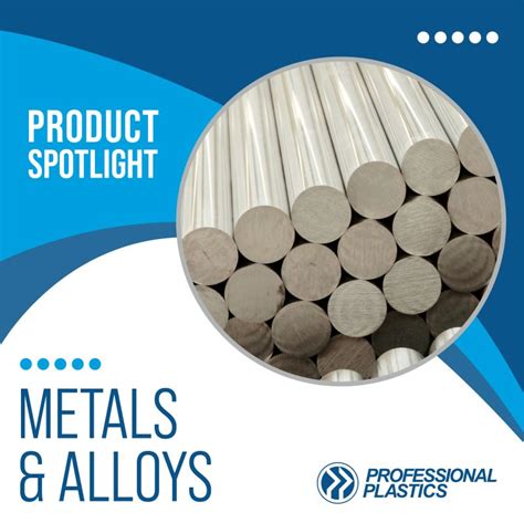 Metals Alloys Instock Readytoship Professional Plastics