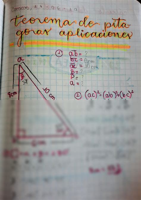 Solution Teorema De Pit Goras Aplicaciones Pt Studypool