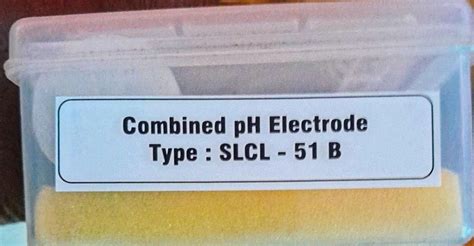 Glass Aqueous Ph Electrode At ₹ 7500piece In Hyderabad Id 2856001351455