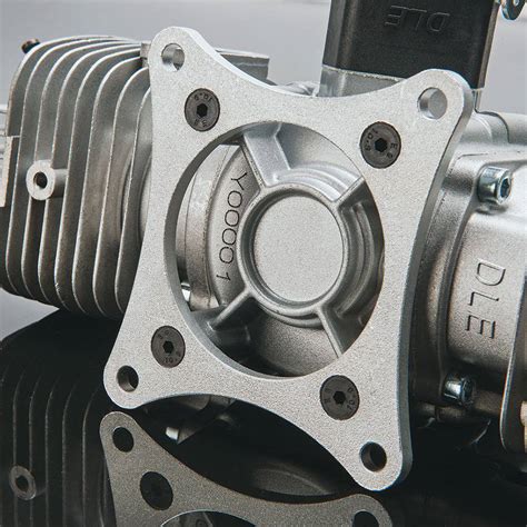 Dle Engines Dle 120 120cc Electronically Ignited Twin Cylinder Gasoline