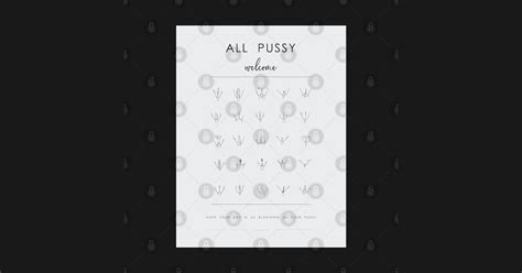 All Pussy Welcome Female Body Love Vagina Line Art Ii Vagina