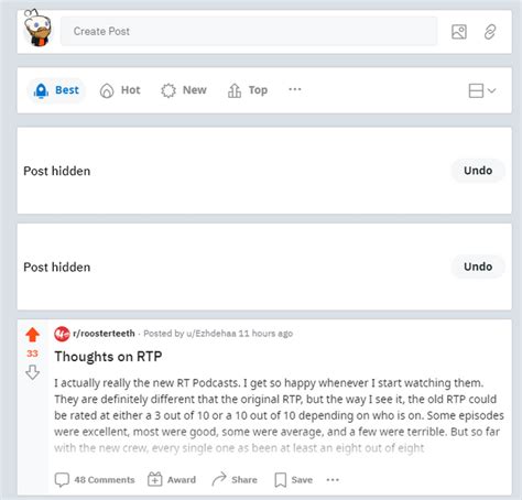 Hidden Post Messages Not Disappearing How Do I Fix This R Bugs