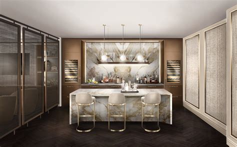 Gentlemens Lounge Detroit Michigan — Amhad Freeman Interiors
