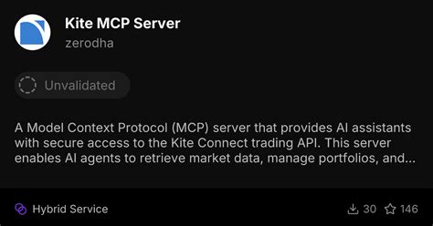 Kite Mcp Server Mcp Servers · Lobehub