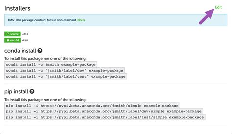 Manage Your Hosted Packages — Anaconda Documentation