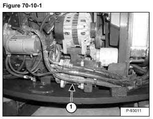BobCat E35 AIR CONDITIONING SYSTEM FLOW Components