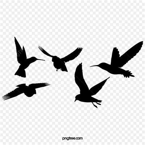 까마귀 일러스트 떼가 까마귀 떼가 소재 장식 Png 일러스트 및 Psd 이미지 무료 다운로드 Pngtree