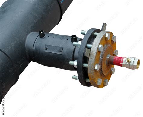Flanges Pipe Connection With Flange Stock Photo Adobe Stock