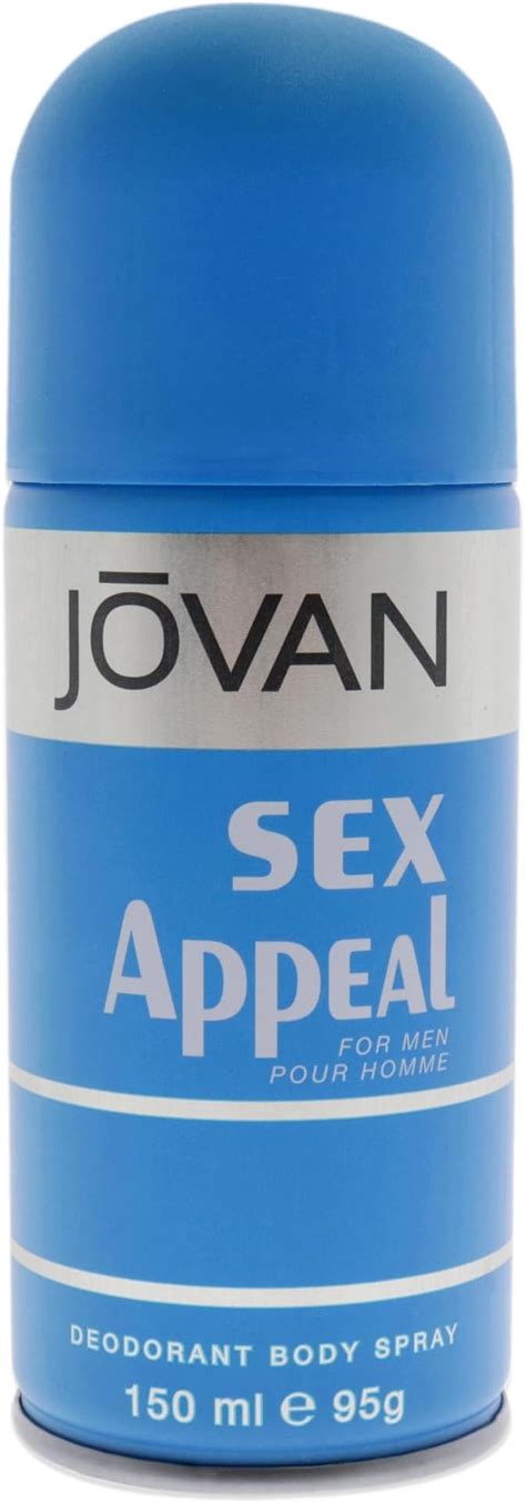 Jovan Sex Appeal For Men 5 Oz Deodorant Body Spray Uk Beauty