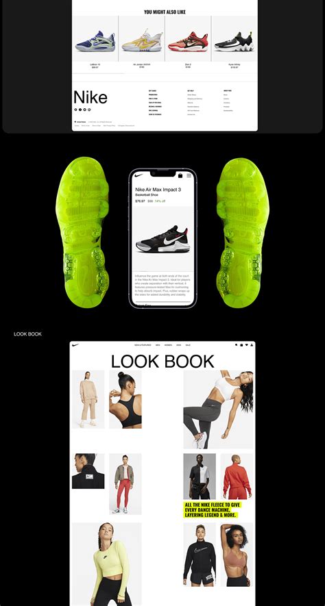 Nike E Commerce Redesign On Behance