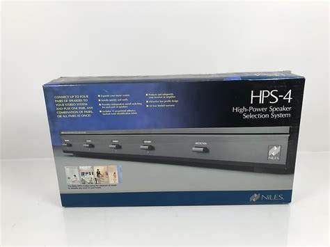 Niles Hps 4 High Power 4 Ohm Speaker Selector Reverb France