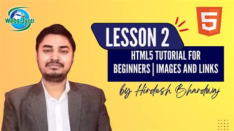 Lesson 2 Html Tutorial In Hindi Images And Links Youtube