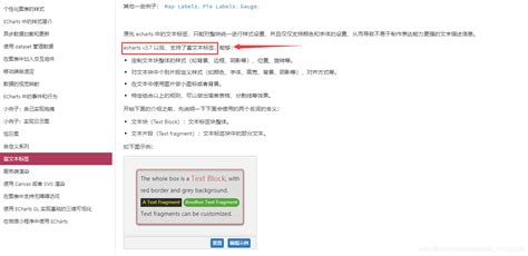 Echarts的rich富文本不生效及其解决办法echarts Rich不起作用 Csdn博客