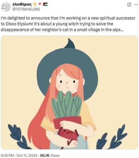 Im Delighted To Announce Young Witch In The Alps Know Your Meme