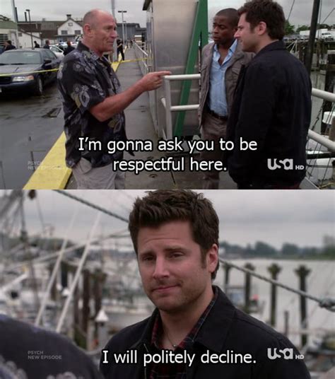 Funny Psych Quotes Shawn Quotesgram