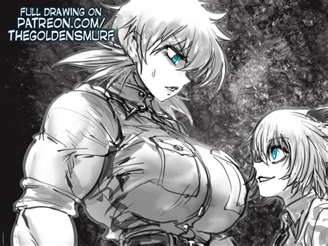 Seras Victoria And Schroedinger Hellsing Drawn By Thegoldensmurf