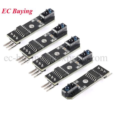 51pcs Tcrt5000 3pin Tracking Module Ir Infrared Line Reflection Track Follower Sensor Obstacle