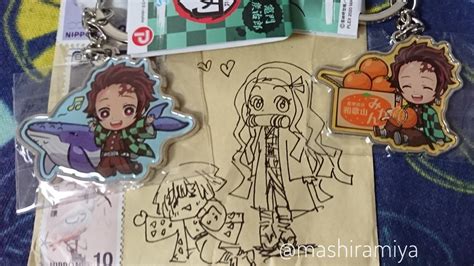 「関西在住の従姉ちゃんがまたご当地タンジロ 善ネズも従姉ちゃんの作画 を送ってくれた…っ 感謝～～～～～～ 」マシラミヤの漫画